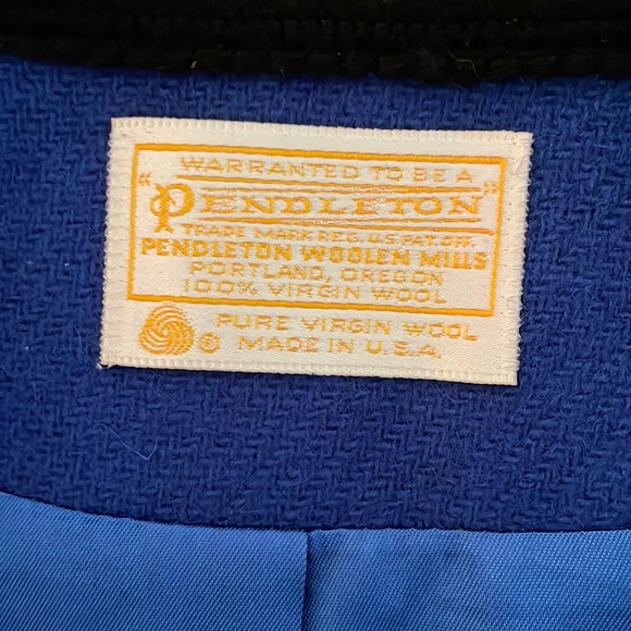 Pendleton | Jackets & Coats | Vintage Pendleton Virgin Wool Blazer Jacket | Poshmark